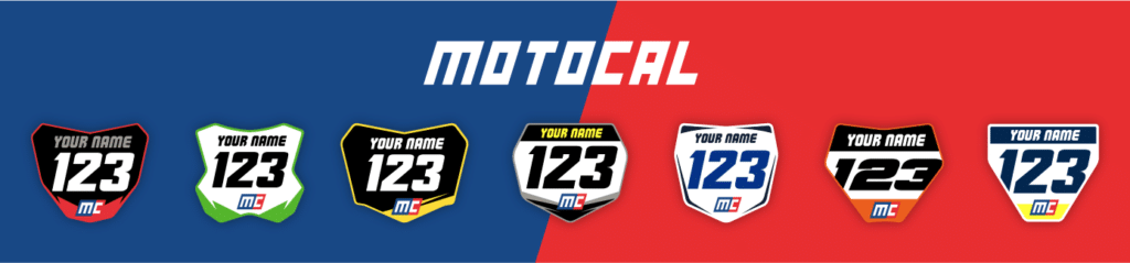 Custom Mini Decals - Offered Free with Full Graphics Kits - Motocal