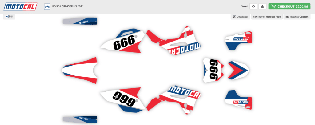 Choose Your Custom Decal Material - Motocal
