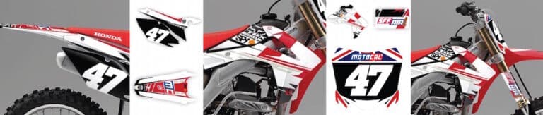 Honda Motorbike Decals - Motocal