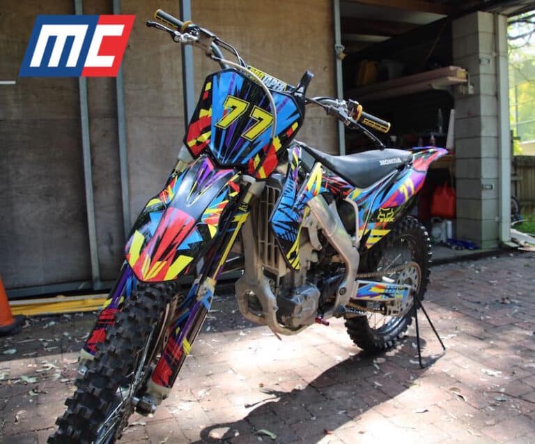 Honda Motorbike Decals - Motocal